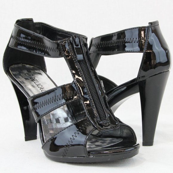 Forever Link | Shoes | Women Fashion Cone Heels Gladiator Style Faux ...